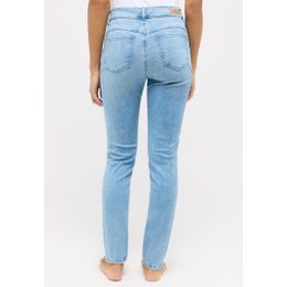 Angels Damen Skinny-fit-Jeans "SKINNY PUSH UP", blau, Gr. 34, unifarben, Denim/Jeans, Obermaterial: 85% Baumwolle, 10% Polyester, 5% Elasthan, Jeans,