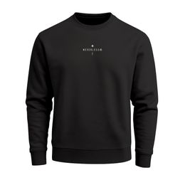 Neverless Sweatshirt 'Kompass Outdoor' male Black size 3 XL