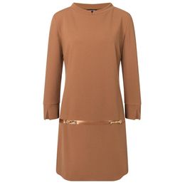ana alcazar Kleid 'Sigly' Damen Gr&ouml;&szlig;e 40 braun / gold Winterkleid