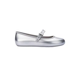 Melissa Ballet Flats with Strap female Silver size 40
