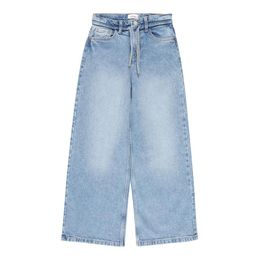 Vero Moda Girl Jeans 'FLora' M&auml;dchen Gr&ouml;&szlig;e 140 blue denim / hellblau