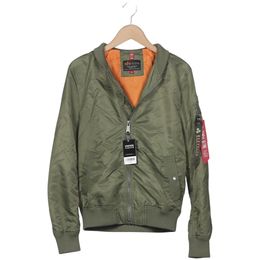 Alpha Industries Jacke Herren Gr&ouml;&szlig;e M Second Hand gr&uuml;n