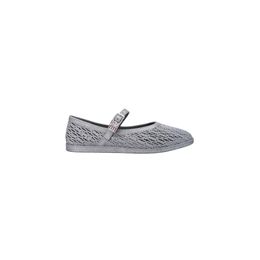 Melissa Ballet Flats with Strap 'Harper' female Silver size 38