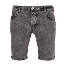 2Y Premium Herren Shorts "2Y Premium Herren 2Y Jeans Shorts"schwarz, Gr. 34, unifarben, 97% Baumwolle, 3% Elasthan, Hosen