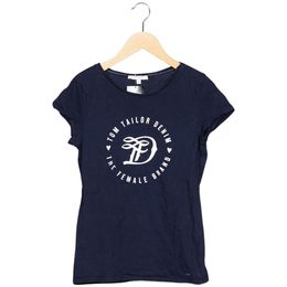 Tom Tailor Denim T-Shirt Damen Gr&ouml;&szlig;e S Second Hand marine