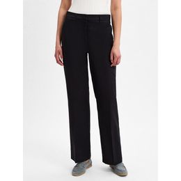 Opus Pleated Pants 'Maiga Linen' female Black size 36