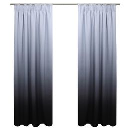 Verdunkelungsvorhang Bruno Banani, B:130cm H:225cmanthrazit, Polyester, Polyester, Kinderzimmer, Gardinen, "Clemton", Verdunkelung, Schutz,