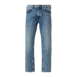 Herren 5-Pocket-Jeansblau, Gr. 44, s.Oliver MEN BIG SIZES, unifarben, Denim/Jeans, Obermaterial: 99% Baumwolle, 1% Elasthan, Jeans, mit Stretch -