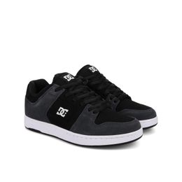 DC Shoes Herren Sneaker "Manteca S", Gr. 6,5, schwarz-wei&szlig;, Obermaterial:53.02% Leder, 46.98% Synthetikmaterial;, Schuhe