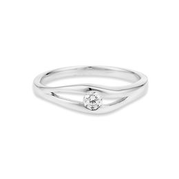 Bruno Banani Damen Fingerring "Schmuck Geschenk Silber 925 Damenring", 53, Silber 925 (Sterlingsilber), 1,8mm, silber, Silber 925 (Sterlingsilber),