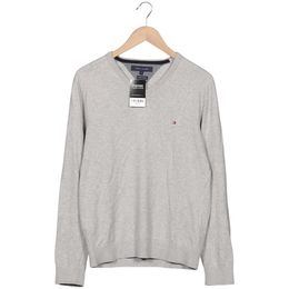 Tommy Hilfiger Pullover Herren Gr&ouml;&szlig;e S Second Hand grau
