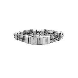 Kuzzoi Bracelet 'Basic' male Silver size 19