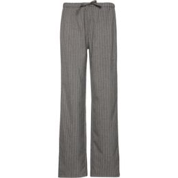DEF Damen Chinos "DEF DEF Lara Chinos"mid grau solid, Gr. L, gestreift, 64% Polyester, 33% Viskose, 3% Elasthan, Hosen