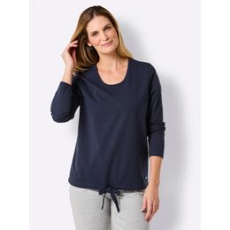 feel good Damen Shirt, marine, Gr&ouml;&szlig;e 36/38