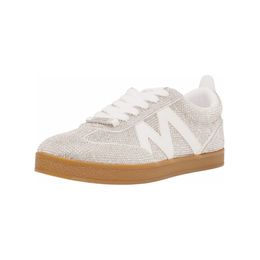 Steve Madden Damen Sneaker "Steve Madden Sneaker Lederimitat", Gr. 36, silber, Lederimitat, Schuhe