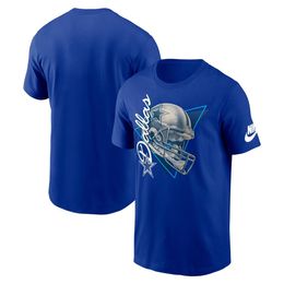 Nike Jungen T-Shirt "Nike T-Shirt Dallas Cowboys Nike Rewind Essential Tee"blau, Gr. L, 100% Baumwolle, Shirts