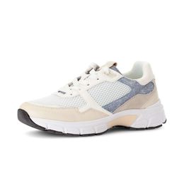 Gabor Damen Sneaker "Sneaker low Materialmix Leder/Lederimitat", Gr. 42,5multicolour, Schuhe