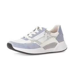 Gabor Damen Sneaker "Sneaker low Materialmix Leder/Lederimitat", Gr. 37multicolour, Schuhe