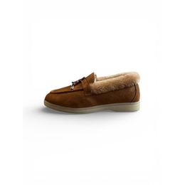 Begoria Slippers 'Suede' female Beige size 36