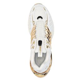 Plein Sport Damen Sneaker "The Thunder Stroke Gen.x.2.", Gr. 400116, wei&szlig;, gold, Schuhe