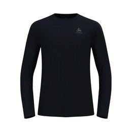 Odlo Zeroweight Chill-Tec T-Shirt Crew Neck l/s Bekleidung Herren schwarz