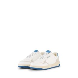 Tom Tailor Herren Sneaker mit Colour-Blocking, wei&szlig;, Uni, Gr. 46