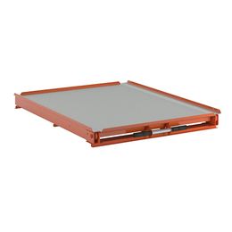 Einlegeplatte f&uuml;r Auszug Palettenregal Space, BxT 850 x 1100 mm, Fachlast 700 kg kaiserkraft