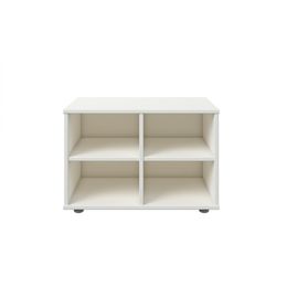 Regal OTTO HOME "Tide", wei&szlig;, B:60cm H:41cm T:39,5cm, Holz teilmassiv, Regale, Regal, Aus MDF,FSC-zertifiziert, mit 4 offenen F&auml;chern
