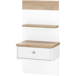 Nachtkonsole OTTO HOME "WESTMINSTER", wei&szlig; (pinie wei&szlig; dekor), B:50cm H:94cm T:35cm, Sideboards, Nachtkonsole, mit 1 Schublade, exclusiv by Otto