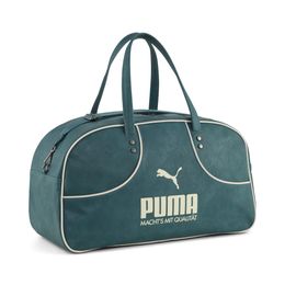 Tragetasche Puma "Puma 1976 Archive 30 l Tragetasche Erwachsene", Damen, Gr. B/H/T: 50cm x 28,5cm x 22cm onesize, emerald ice alpine snow gr&uuml;n wei&szlig;, Taschen