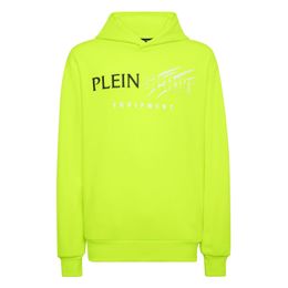 Plein Sport Jungen Sweatshirt "Scratch"27, acidgr&uuml;n, Gr. S, Obermaterial: 88% Baumwolle, 12% Polyester, Sweatshirts