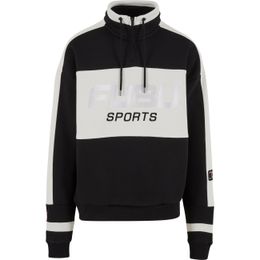 Kapuzensweatshirt Fubu "Fubu", Herren, Gr. S, schwarz, sand, wei&szlig;, 65% Baumwolle, 35% Polyester, Sweatshirts