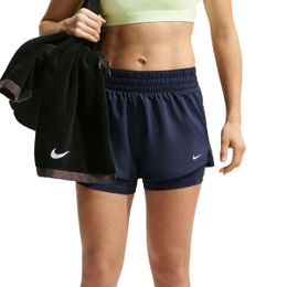 Nike One Dri-FIT Mid-Rise 3 Inch 2-in-1 Shorts Damen