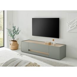 Lowboard Home Affaire "City/Giron, moderner TV-Schrank, Kommode, TV-Unterschrank", gr&uuml;n aloe, B:170cm H:40cm T:45cm, FSC-zertifizierter Holzwerkstoff, Sideboards, Lowboard, zeitlos, modern, ausreichend Stauraum, vielseitig einsetzbar