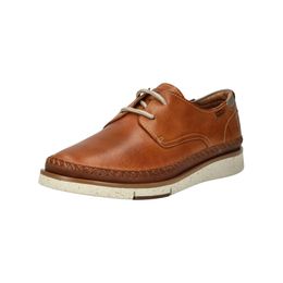 Schn&uuml;rschuh Pikolinos "Pikolinos Halbschuhe Leder", Herren, Gr. 44, brandy, Leder, Schuhe Schn&uuml;rschuh