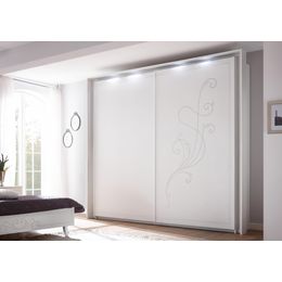 Schwebet&uuml;renschrank Home Affaire "Tivoli", wei&szlig;, B:243cm H:230cm T:58cm, Schr&auml;nke, Schwebet&uuml;renschrank