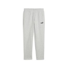 Sporthose Puma "ESS Small No. 1 Logo Jogginghose Damen", Damen, Gr. S, Normalgr&ouml;&szlig;en, light gray heather, Obermaterial: 32% Polyester, 68% Baumwolle; Tasche &ndash; Oben: 100% Baumwolle, unifarben, regular fit, Hosen Sporthose