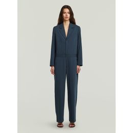 G-Star Raw Jumpsuit G-STAR "Blazer-Jumpsuit", Damen, Gr. L, Normalgr&ouml;&szlig;en, salute, Obermaterial: 63% Polyester, 25% Viskose, 8% Wolle, 4% Elasthan, Overalls Jumpsuit