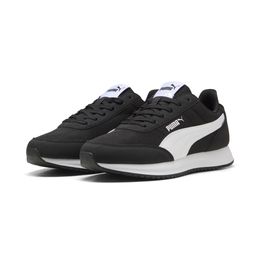 Sneaker Puma "R78 Lightwind Sneakers Erwachsene", Damen, Gr. 36, schwarz, wei&szlig;, Obermaterial: Synthetik, Textil; Futter: Textil; Innensohle: Keine Angabe; Laufsohle: Gummi, Schuhe Sneaker