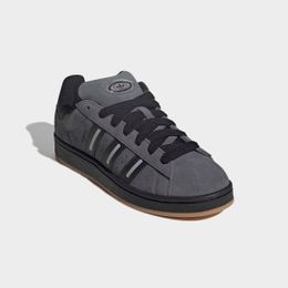 Sneaker adidas originals "CAMPUS 00S", Herren, Gr. 42, onix, core schwarz, halo silber, Leder, Schuhe Sneaker