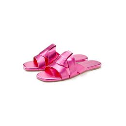 Lascana Pantolette 'Mule, Sommerschuh, offener Schuh, Sandale' pink Gr. 41 f&uuml;r Damen