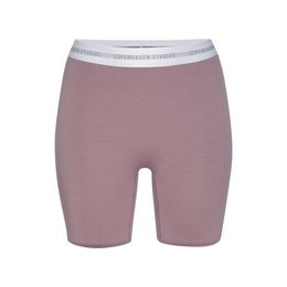 Copenhagen Studios Boxer violett Gr. M (38) f&uuml;r Damen. Mit Logobund. K&ouml;rpernah. Nachhaltig.