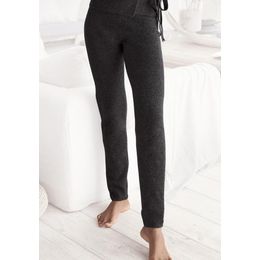 Lascana Strickhose Anthrazit Gr. 32/34 f&uuml;r Damen. Bequem