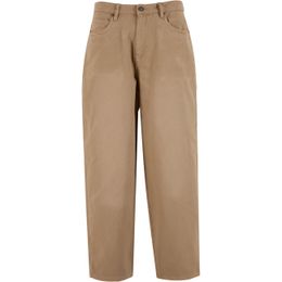 Bequeme Jeans Urban Classics "Urban Classics Tapered Heavy Ounce Baggy Jeans", Herren, Gr. 32, Normalgr&ouml;&szlig;en, unionbeige, 100% Baumwolle, unifarben, Jeans