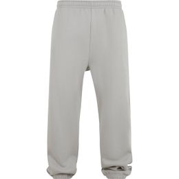 Jogginghose Urban Classics "Urban Classics Fluffy Sweatpants", Herren, Gr. 3XL, US-Gr&ouml;&szlig;en, lightasphalt, 70% Baumwolle, 30% Polyester, unifarben, loose fit, Hosen Jogginghose