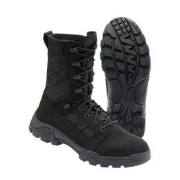 Stiefel Brandit "Brandit Herren Defense Boot", Herren, Gr. 41, schwarz, unifarben, Schuhe Stiefel
