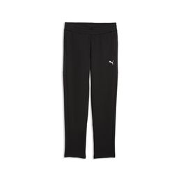 Sporthose Puma "Evostripe Jogginghose Damen", Damen, Gr. L, Normalgr&ouml;&szlig;en, schwarz, Obermaterial: 77% Baumwolle, 23% Polyester; Taschenfutter: 100% Baumwolle; Seitenpartie: 81% Baumwolle, 19% Polyester, unifarben, regular fit, Hosen Sporthose