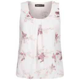 Klassische Bluse CLOUD 5IVE "CLOUD 5IVE Damen", Damen, Gr. L, wei&szlig;, 70% Polyester, 30% Viskose, Blusen