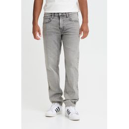 Straight-Jeans Blend "BHROCK REG FIT PPNOOS", Herren, Gr. 28, L&auml;nge 32, denim lightgrau, 23, Denim/Jeans, Obermaterial: 99% Baumwolle, 1% Elasthan, Abriebeffekte, regular fit lang, Jeans Straight-Jeans, Baumwollmischung, regular fit