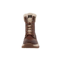 Stiefel Tom Tailor "Tom Tailor Winter Boots", Damen, Gr. 39, cognac, Schuhe Stiefel